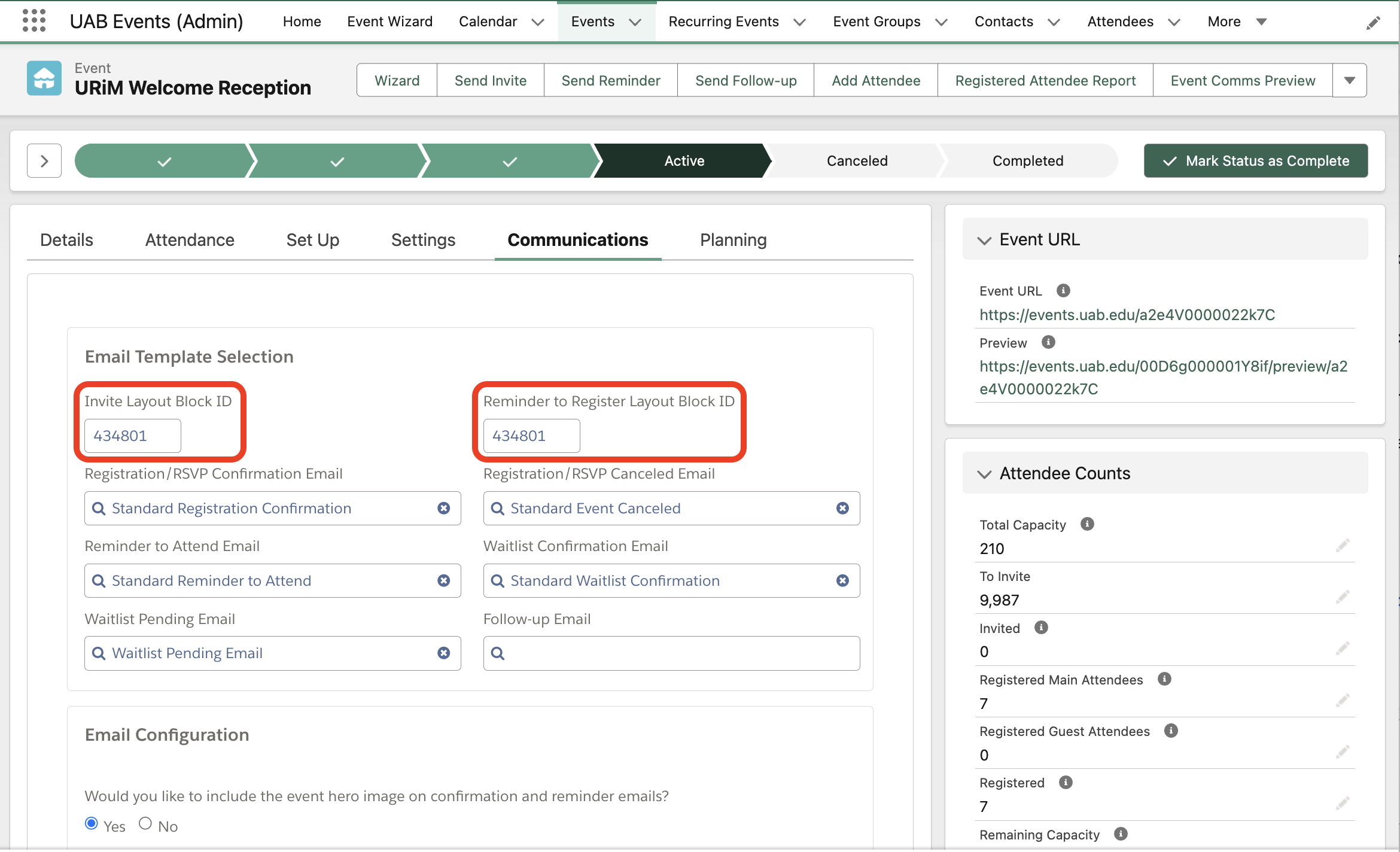 Using Custom Event Invite Templates | UAB Marketing & Communications ...
