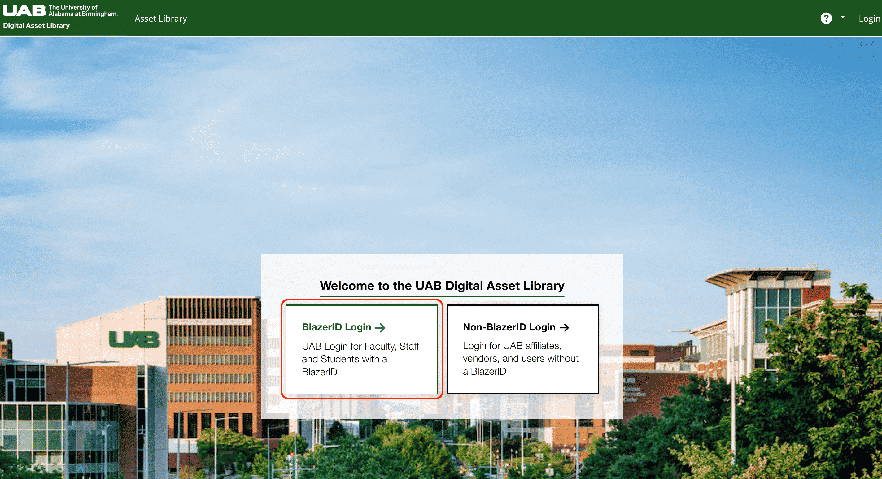 UAB Digital Asset Library Salesforce Marketing Cloud Content Block | UAB Marketing ...