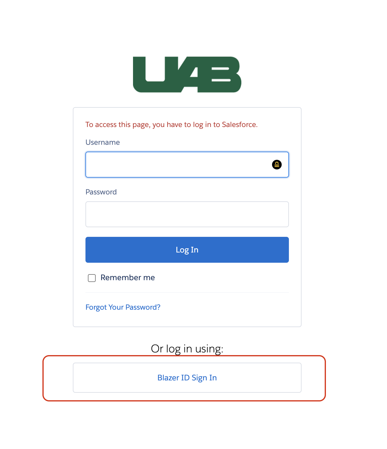 Adding or Removing the Salesforce Outlook Add-In | UAB Marketing ...